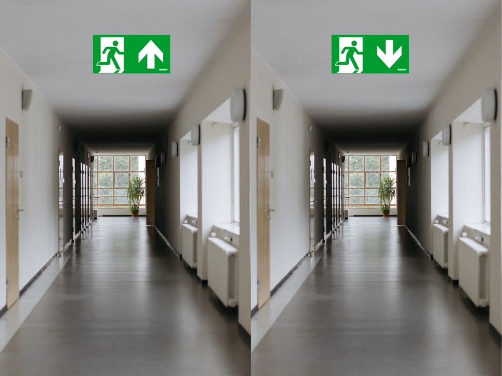 Pijl omhoog of pijl omlaag?